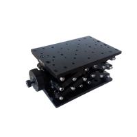 China 140mm×220mm Height Adjustable Z Axis Table Black Anodized for sale