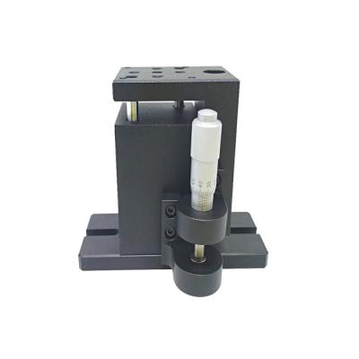 China Lightweight Linear Bearing Manual Lab Jack 13mm Travel Easy To Adjust for sale