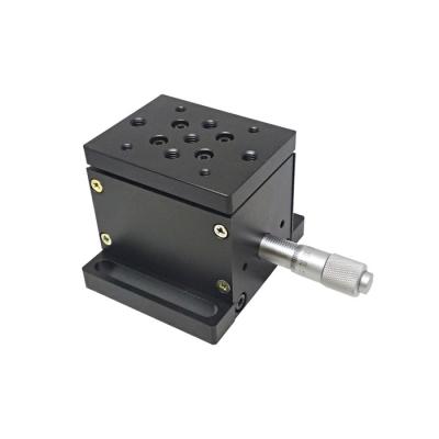 China Micrometer Head Z Axis Manual Scissor Lift Table 5mm Travel for sale