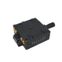 China Worm Drive 10 Degree Low Profile Rotary Stage Manual Heavy Loading for sale