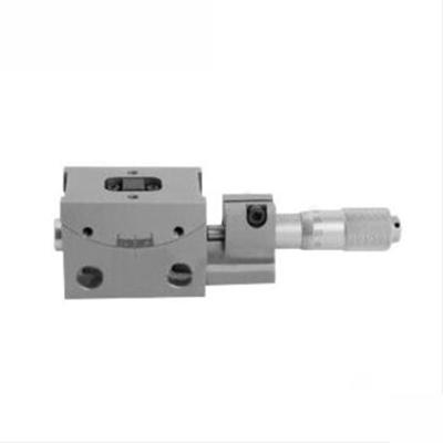 China Micrometer Head Manual Optical Dovetail Platform Stainless Steel for sale