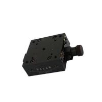 China 65mmx65mm Worm Gear Manual Goniometer Stage With Locking for sale