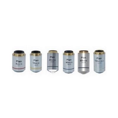 China 4X 10X 20X 40X 60X 100X Plan Achromatic Objective Lens Biological for sale