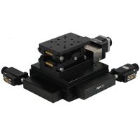 China Motorized Precision XYZ 3 Axis Linear Stage Motorized Microscope Stage for sale