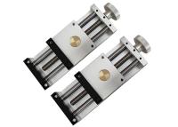 China Manual Stretching X Axis Linear Slide Stage With Platen for sale