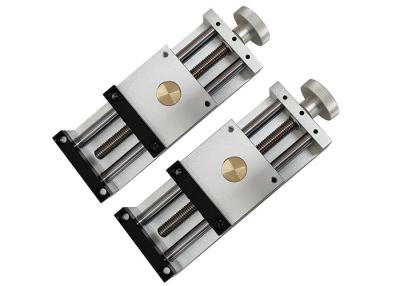China Manual Stretching X Axis Linear Slide Stage With Platen for sale