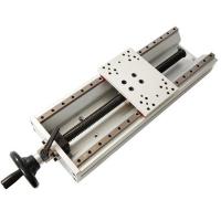 China Up And Down Lifting Manual Linear Stage Module Slide With Position Display for sale