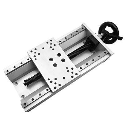 China Up And Down Lifting Manual Linear Stage Module Slide With Position Display for sale