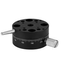 China 360 ° Sliding Stage Cutiao Rough Adjustment Aluminum Alloy Manual Rotary for sale