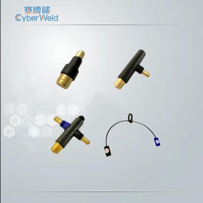 China Electrofusion Welding Terminal Ends 4.0mm 4.7mm Brass Construction for Plastic Pipe Butt Fusion for sale
