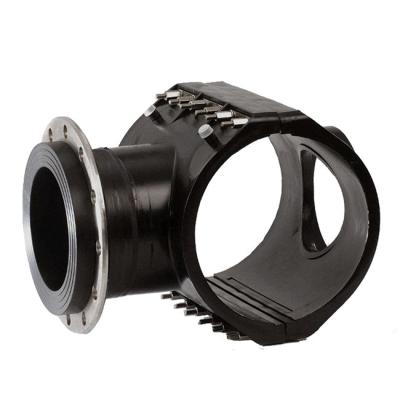 China G-Tech Fusamatic Pressure Drilling Saddle Tee Electrofusion Fitting for HDPE Pipe with Automatic Welding Technology for sale
