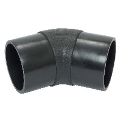 China G-TECH HDPE Electrofusion 45° Elbow Reducing Sleeve for Water Supply and Construction Applications for sale