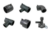 China PE-Steel Transition Piece with Weldable End - 20# Seamless Steel Pipe Electrofusion Coupler for HDPE Piping Systems for sale