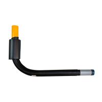 China PE-Steel Curved Transition Fittings with Weldable End - 20# Seamless Steel Electrofusion Coupler Connector for HDPE Pipe Systems for sale