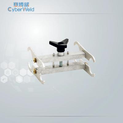 China Electrofusion Maxi Clamp 63mm-110mm Aluminum Tool with Detachable Jaws for Pipe Welding for sale