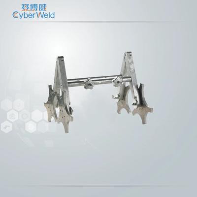 China Superclamp Mega Electrofusion Tool 63-125mm Pipe Range with Multi-Size Rotating Jaws for Welding Applications for sale