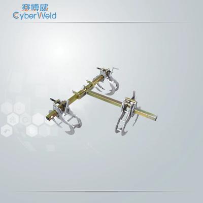China Electrofusion Positioning Clamp for 63-180mm Pipes with Aluminum Construction and Self-Centering Design for sale