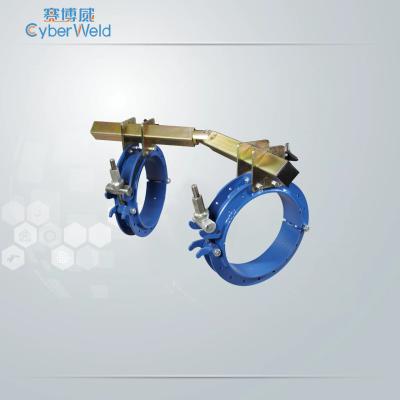 China Large Diameter Mechanical Electrofusion Positioning Kit Aluminum 280mm - 400mm for sale