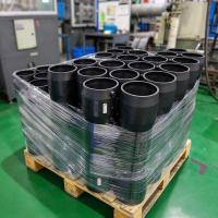 China PE100 Black Polyethylene Electrofusion Coupler with 4.0mm Fusamatic Auto Pin for PN16 Water and 10 Bar Gas Applications for sale