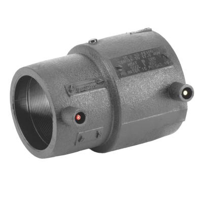 China PE100 Electrofusion Reducer DN20x16-DN180x125 | 4.0mm Fusamatic Auto Pin SDR11 | PN16 Water / 10 Bar Gas | Welded PE Pipe Size Transition for Water, Gas, Mining & Irrigation for sale