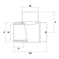 China Electrofusion Equal Tee PE100 DN20-250mm | 4.0mm Fusamatic Auto Pin | Water PN16 / Gas 10 Bar | Three-Way Full-Bore Branch Joints for Reliable Flow Distribution in Gas & Water Networks for sale