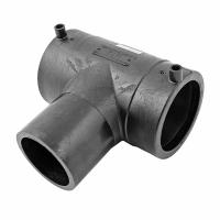 China Electrofusion Equal Tee PE100 DN20-250mm | 4.0mm Fusamatic Auto Pin | Water PN16 / Gas 10 Bar | Three-Way Full-Bore Branch Joints for Reliable Flow Distribution in Gas & Water Networks for sale