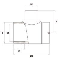 China PE100 Electrofusion Reducing Tee DN20x32-200x110 | 4.0mm Fusamatic Auto Pin | Water PN16 / Gas 10 Bar | One-Fitting Branch Size Transitions Cutting Joints & Fittings in Gas, Water & Irrigation for sale