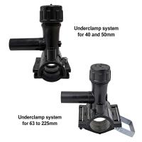 China PE100 Electrofusion Multiseal Tapping Tee Underclamp DN40-225 | 4mm Auto Pin | Water PN16 / Gas 10 Bar | Live-Main Tap-Ins with Tamper-Proof LockCap & Twin O-Ring Leak Protection for Water & Gas for sale