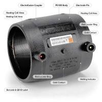 China SDR17 SDR11 Black Electrofusion Sleeve Tape for Pipe Welding with Automatic Parameter Detection for sale