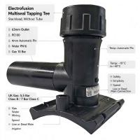China Stackable Electrofusion Tapping Tee | 63mm High-Flow Outlet | 4mm Auto Pin | Water PN16 / Gas 10 Bar | Heavy-Duty Service Branches for PE100 Mains up to DN450 in Gas, Water & Mining for sale