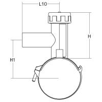China Flextee Electrofusion Tapping Tee for Oval & Coiled PE Pipe | 40-180mm Mains | 20-32mm Outlet | 4mm Auto Pin | Understrap Screw-Fast Fixing, No Re-Rounding Clamps for Gas, Water & Irrigation for sale
