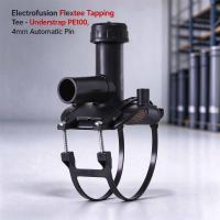 China Flextee Electrofusion Tapping Tee for Oval & Coiled PE Pipe | 40-180mm Mains | 20-32mm Outlet | 4mm Auto Pin | Understrap Screw-Fast Fixing, No Re-Rounding Clamps for Gas, Water & Irrigation for sale