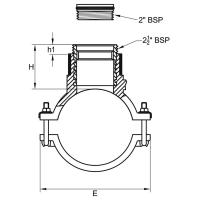 China PE100 Electrofusion Balloon Saddle | 2.5