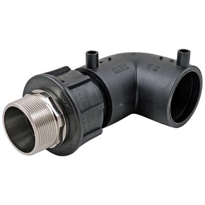 China PE100 90° Electrofusion Transition Elbow | 0.75-2