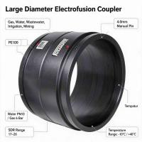 China PE100 Large Diameter Electrofusion Coupler | 4mm Manual Pin | SDR 17-26 | Water PN10 / Gas 6 Bar | DN450-630 | Pipe-to-Pipe Repair & Extension for Water Mains, Gas Networks, Sewerage & Mining Lines for sale