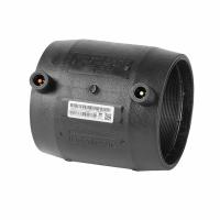 China PE100 Low Pressure Electrofusion Coupler | 4mm Automatic Pin | PN10 | SDR17-26 Thin Wall | DN110-280 | Auto-Parameter Welding for Water, Wastewater, Irrigation & Mining Networks for sale