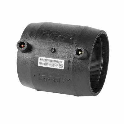 China PE100 Low Pressure Electrofusion Coupler | 4mm Automatic Pin | PN10 | SDR17-26 Thin Wall | DN110-280 | Auto-Parameter Welding for Water, Wastewater, Irrigation & Mining Networks for sale