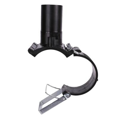 China PE100 Branch Saddle | Underclamp | 4mm Auto Pin | Toggle-Clamp Fixing | Water PN16 / Gas 10 Bar | DN63-225 Main x 40-63mm | Bypass, Purging & Off-Take for Gas, Water, Mining & Irrigation Networks for sale