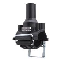 China PE100 Compact Branch Saddle | Underclamp | 4mm Auto Pin | Small-Bore 20-63mm Outlet | Water PN16 / Gas 10 Bar | DN40-90 Main | Service Connection for Gas, Water, Mining & Irrigation Networks for sale