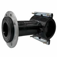 China PE100 Automatic-Pin Flanged Branch Saddle | Underclamp | DN80 & DN100 Flange Outlet | Water PN16 / Gas 10 Bar | DN90-250 Main | Auto Welding with Rising Pin Indicator for Gas, Water, Mining for sale
