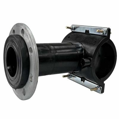China PE100 Automatic-Pin Flanged Branch Saddle | Underclamp | DN80 & DN100 Flange Outlet | Water PN16 / Gas 10 Bar | DN90-250 Main | Auto Welding with Rising Pin Indicator for Gas, Water, Mining for sale