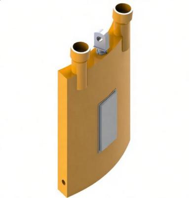 China Conductive SAF Copper Contact Shoe Submerged Arc Furnace Spare Parts for sale