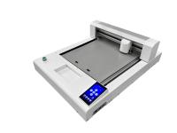 China Professional A3 Paper Cutting Machine with 420x300mm Area, 1.2mm Thickness Capacity and 800mm/s Speed for sale