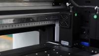 China UV DTF Roll-to-Roll Printing Machine 300mm Width with Epson F1080 Print Heads for sale