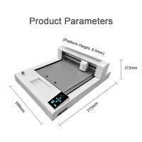 China A3 Flat Bed Cutting Machine with 800mm/s Speed and 420x300mm Cutting Area for Office and Business Use for sale