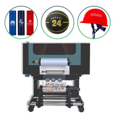 China 300mm UV DTF Printer with CMYK+W+V Ink System for Phone Case Decoration and Industrial Printing Applications for sale