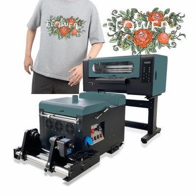 China A3 DTF Printer 30cm Direct to Film Printing Machine with 2 Epson F1080 Heads for sale