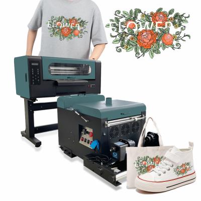 China A3 DTF Printer 2 Epson F1080 Printheads 30cm Width T Shirt Printing Machine for sale