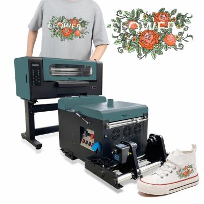 China A3 DTF Printer Dual Printhead Digital Transfer Film Machine 300mm Width 5 Sqm/H Speed for sale
