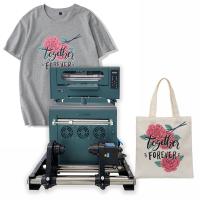China Powerful Inkjet DTF Printer All In One Dtf A3 Printer With 2 Heads for sale